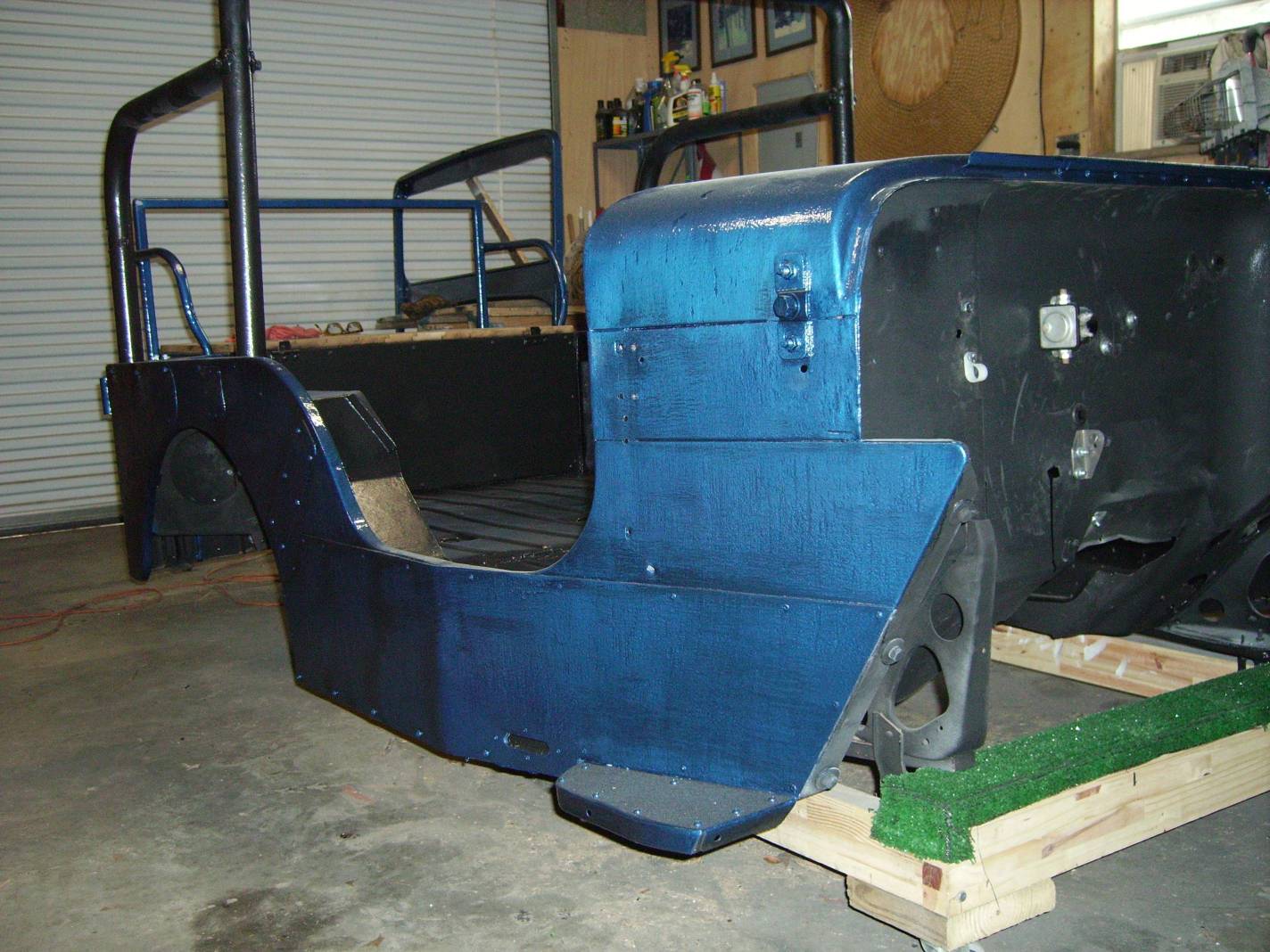 1954 WILLYS CJ3B -- Before and During Restoration
