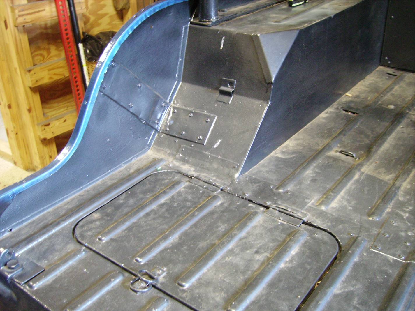 1954 WILLYS CJ3B -- Before and During Restoration